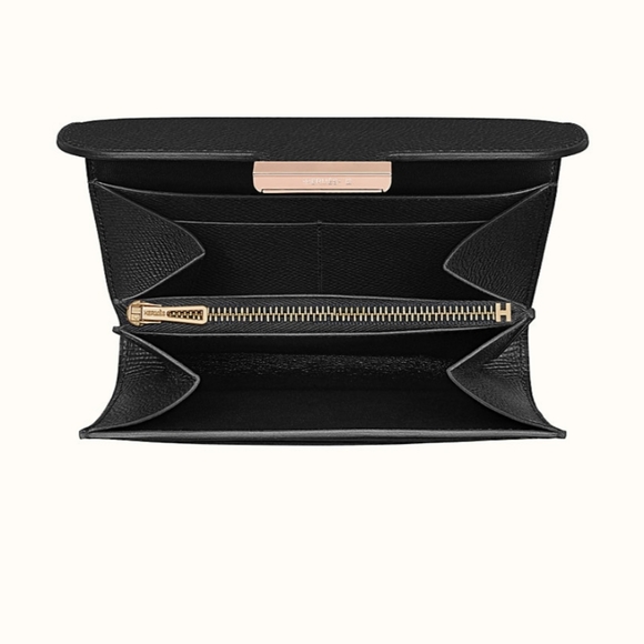 Hermes | Bags | Nib Hermes Constance Compact Wallet | Poshmark